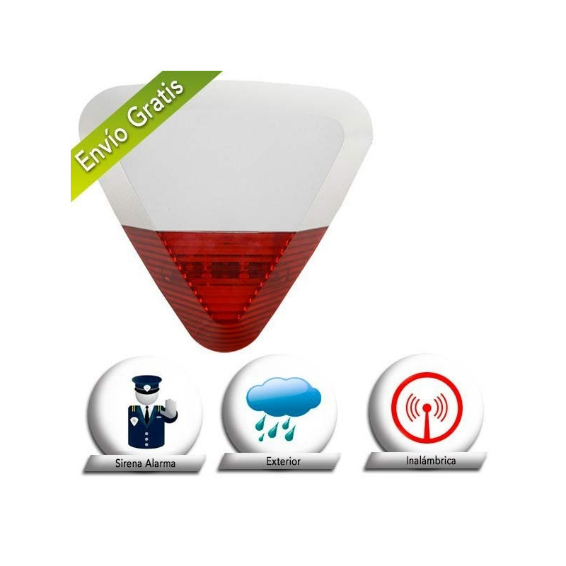 Sirena Exterior para Chuango G5 y G5Plus