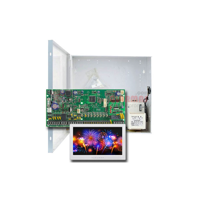 Kit Paradox Spectra Plus de 8 a 32 zonas . Central SP6000 + Teclado TM70