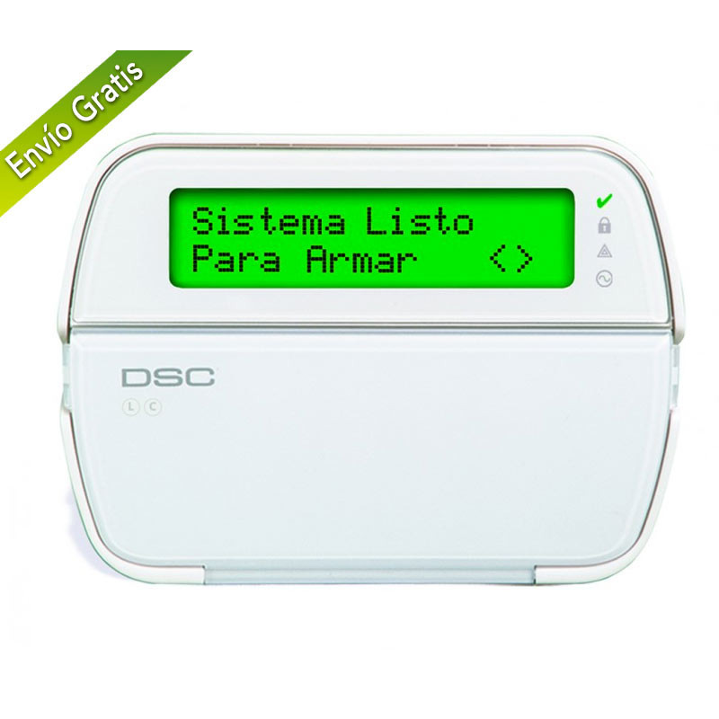 DSC RFK5500 – Teclado LCD con Receptor Inalámbrico 433Mhz - Seminuevo